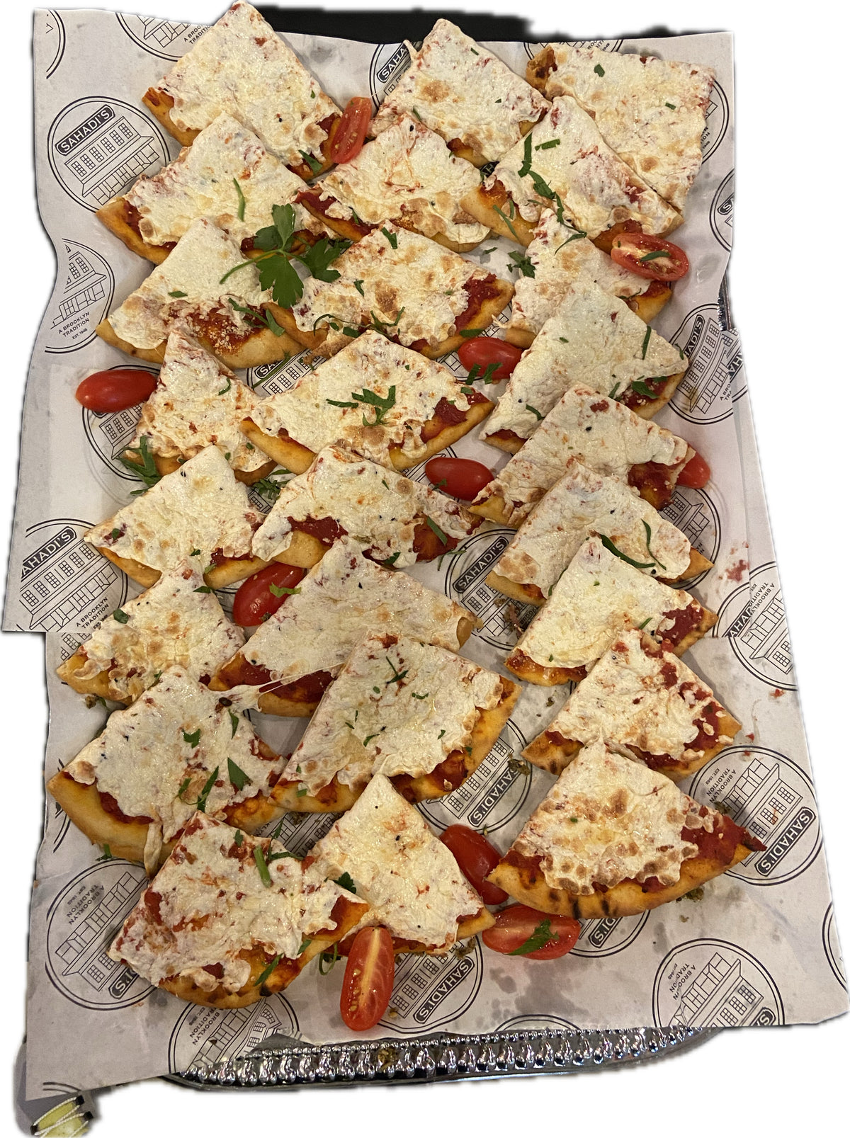 Pita Pizza Tray | Sahadi's Catering